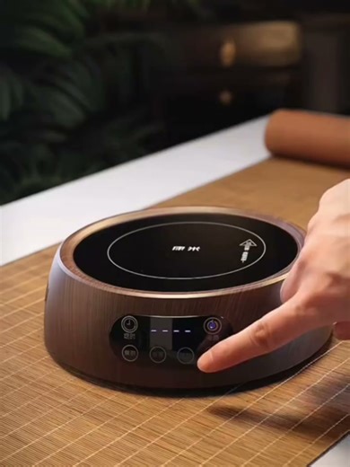 木把玻璃提梁壶家用小型电陶炉煮茶器烧水壶大容量保温玻璃茶壶