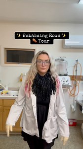 229K views · 4K reactions | Embalming Room Tour #funeralhome #bts #educationalpurposes #embalmer | Lauren the Mortician | Facebook