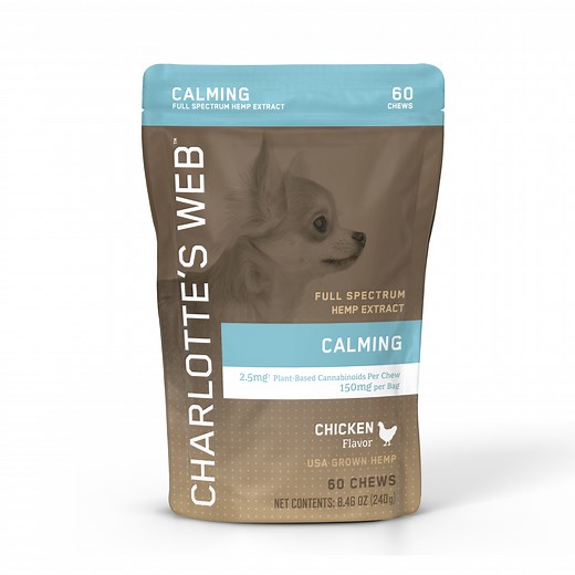 CBD Calming Chews for Dogs - Charlotte's Web™ CBD & Botanicals