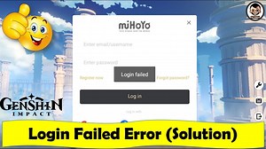 (Quick Solution) Genshin Impact Login Failed Error / Message | NJMH Gaming