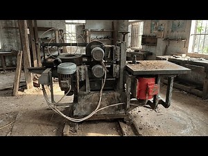$100 Restoration of an Abandoned Woodworking Machine – The Result Is Insane!
