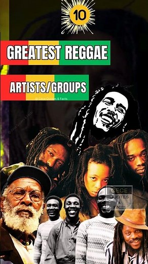 Top 10 Reggae Artists\Groups | REGGAE MUSIC