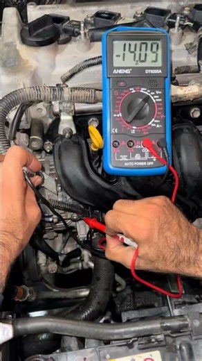 how to check alternator voltage #automobile #mechanic #smartphone #toyota #ok #trending #viral #fypシ