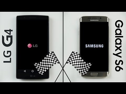LG G4 vs. Galaxy S6 Speed Test