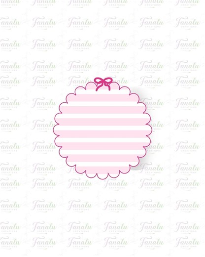 Scallop Plaque Cookie Cutter STL File: 4-inch Valentine Baking (digital Download) - Etsy