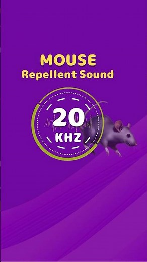 Mouse & Rat Repellent Noise. High-frequency sounds