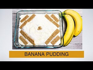 Quick No Bake Banana Pudding | Homemade Banana Pudding Recipe |Good Ole Banana Pudding