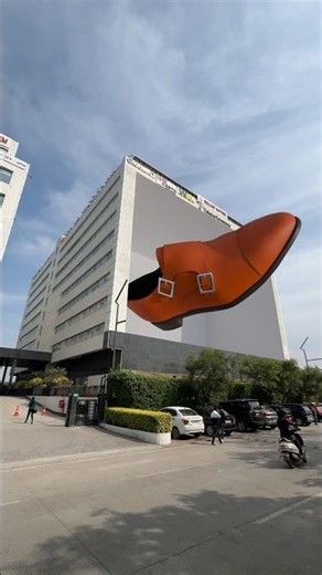 3D Billboard on Building in Blender | Realistic Render Result #shorts #blender