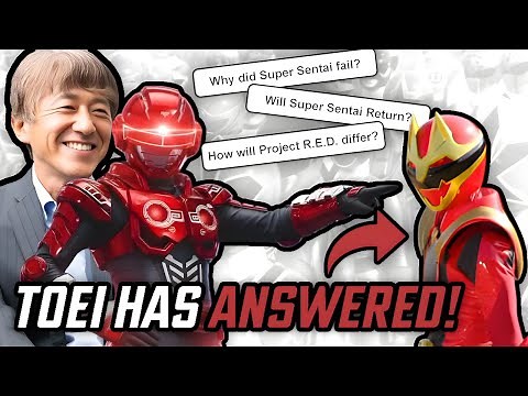 Toei Finally Reveals Why Super Sentai Was Replaced by Project R.E.D.!