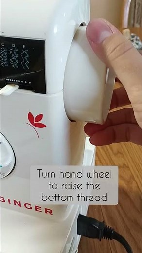 Putting a bobbin in a sewing machine Singer 2732 #sewingmachine #sewingequipment #ussewtips #sewing