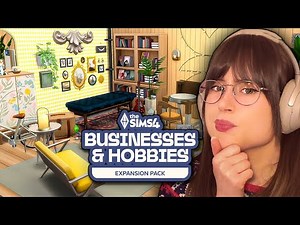 Sims 4 Businesses and Hobbies Build Buy Overview!
