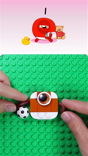 I made LEGO Numberblocks 1 - Lego ASMR