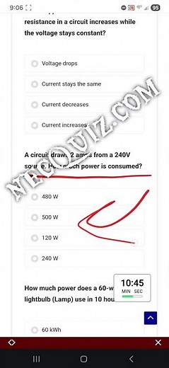 Free Electrician Quizzes at NECQUIZ.COM