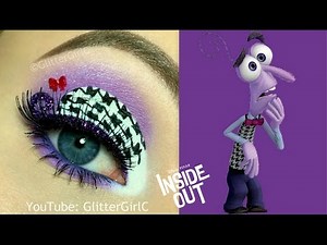 INSIDE OUT FEAR MAKEUP TUTORIAL