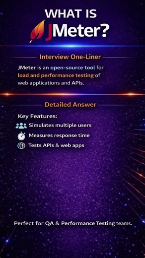 What is JMeter? 🔥 | Performance Testing Tool