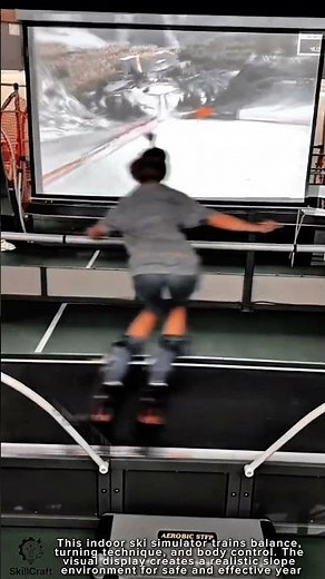 ski simulator machine Work Tool for Professional Motion Simulation Training #worktool