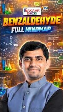 Benzaldehyde Full Mind Map | Structure, Preparation, Reactions & Uses | JEE/NEET Chemistry #exam