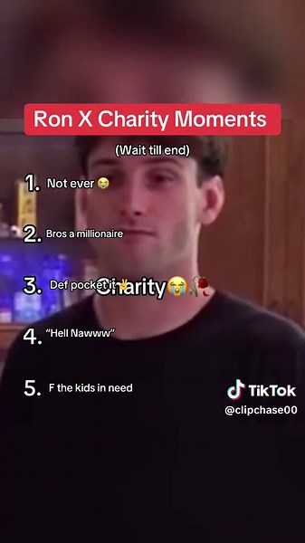 Ron x Charity #top5 #funny #faze #stableronaldo #fazeclan | ron