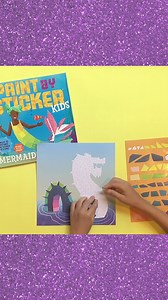 Watch Paint by Sticker Kids&colon; Mermaids & Magic!&colon; Create 10 Pictures One Sticker at a Time! Includes Glit... on Amazon Live