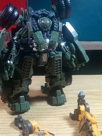 Transformers Stop Motion Animation Test