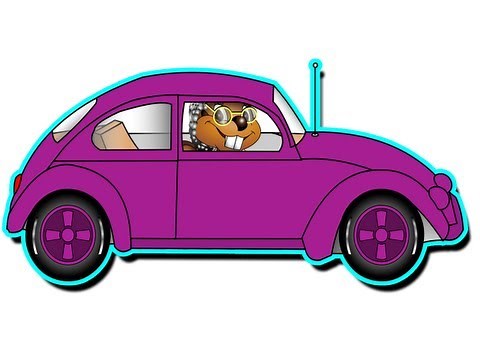 "Grandma's Got a Little Purple Car" - Kids Learn Colors, Funny Song, Teach Children Colours