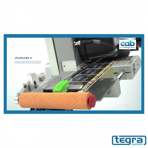 ROXI label dispenser - TEGRA SYSTEMS #automatiseren #labeling #machine #factory