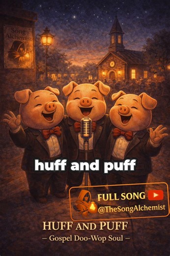 Huff and Puff – Gospel Doo-Wop Soul 🙏✨ (Short Clip)#TheSongAlchemist #GospelSoul #HuffAndPuff