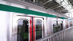 Download 10 January 2023, Dhaka-Bangladesh. The Dhaka Metro Mass Rapid Transit MRT High-Speed electric train on the platform