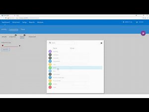 Access Portal 3 0 The transactions view