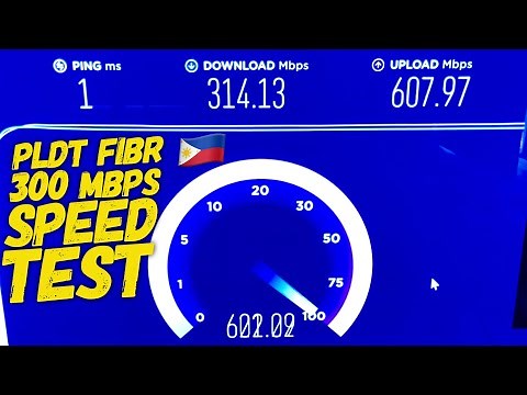 NEW PLDT FIBR PLUS PLAN 300 Mbps Speed Test 5G Makati Metro Manila Philippines Super FAST!