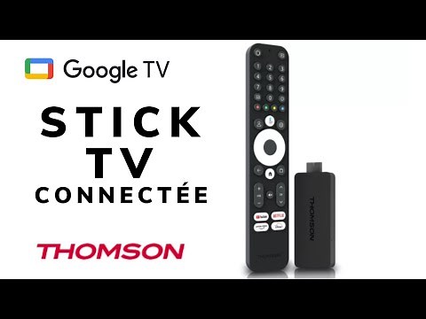STICK GOOGLE TV THOMSON 145G , petit mais puissant !