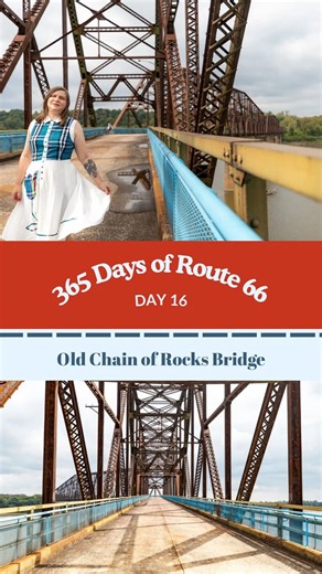 This Route 66 attraction was once an essential part of the cross-country journey, taking travelers from Illinois, across the Mississippi River, and into Missouri (or vice versa). While you can no longer drive the Old Chain of Rocks Bridge, it’s still worth a trip to walk (or bike) across and admire. The Old Chain of Rocks Bridge spans just over a mile across the Mississippi River,. It was built privately as a toll bridge in 1929 and, after a reroute in 1935, became a quintessential crossing for 