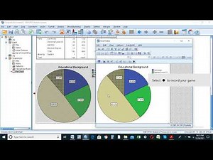 Steps to prepare Graphics and Charts in Amharic using SPSS #ethiopia