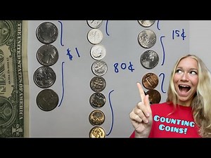 📚Counting Coins Examples and Practice | Math made EASY🪙 Penny, Nickel, Dollar, Dimes, Quarters