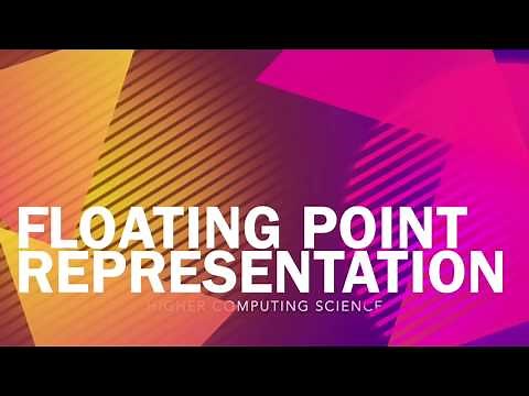 Higher Computing Science - Floating point Representation