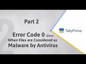 How to Avoid Error Code 0 in TallyPrime Company Data? |4qs| 4 Quadrant Solutions| Learn Tally