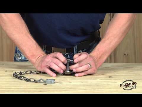 Duke #1 Coil Spring Double Jaw Foot Trap