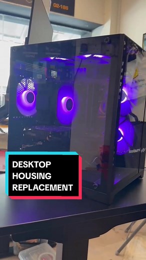 Breathe new life into your desktop! Replaced the housing and it's like having a new computer!New housing, new possibilities! 🚀🖥️💥