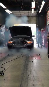 BMW M5 engine explode on Dyno