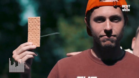 Precision Target Card Throwing, Circus Tricks, Hockey Sticks & More! | Best of the Week