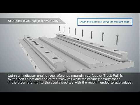IKO Linear Ways: Mounting Methods (High Accuracy, High Rigidity)