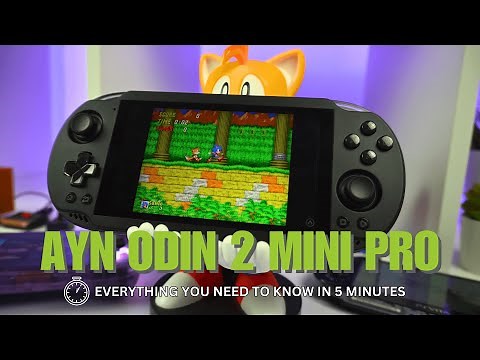 AYN Odin 2 Mini Pro Review - Android 13 gaming handheld with Qualcomm Snapdragon 8 Gen 2