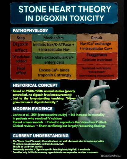 1.1K views · 26 reactions | The "Stone Heart" Theory in Digoxin...