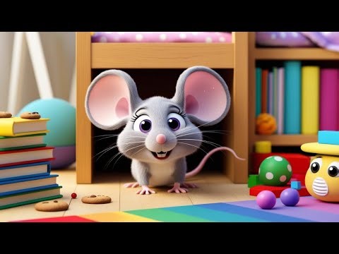 🎶 "There's A Mouse In The Room! | Fun & Catchy Mouse Song for Kids! 🐭✨" 🎶