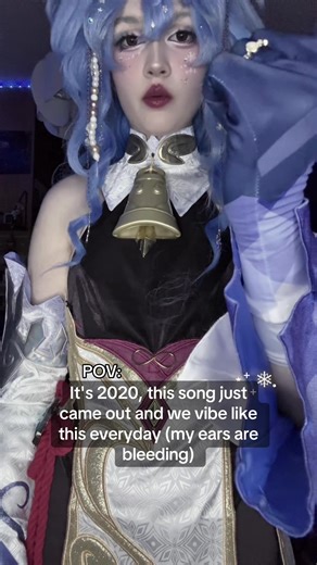 ── .✦ #GANYU ❄️🐐 // Genshin 2020 era has to be one of my favs cause wdym that I watched streamers pull for the Inazuma characters while I was staying in the hospital? - - - - - #cosplay #ganyucosplay #genshinimpact #genshin