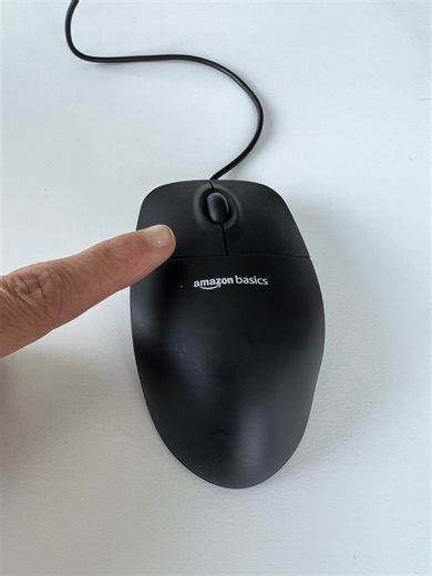 Watch HONEST Review Amazon Basics 3-Button Wired USB Mouse Black on Amazon Live