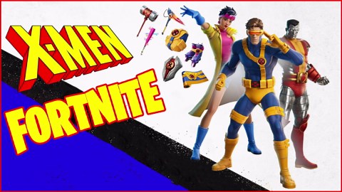 Cyclops, Jubilee and Colossus from the XMEN Coming To Fortnite!