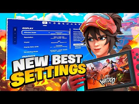*NEW* BEST Nintendo Switch Settings For Chapter 5! (Fortnite Settings Explained)