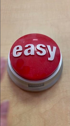 Easy Button (That Was Easy) #shorts