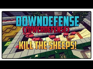 DOWNDEFENSE - TOWERDEFENSE in MINECRAFT | Vicevice